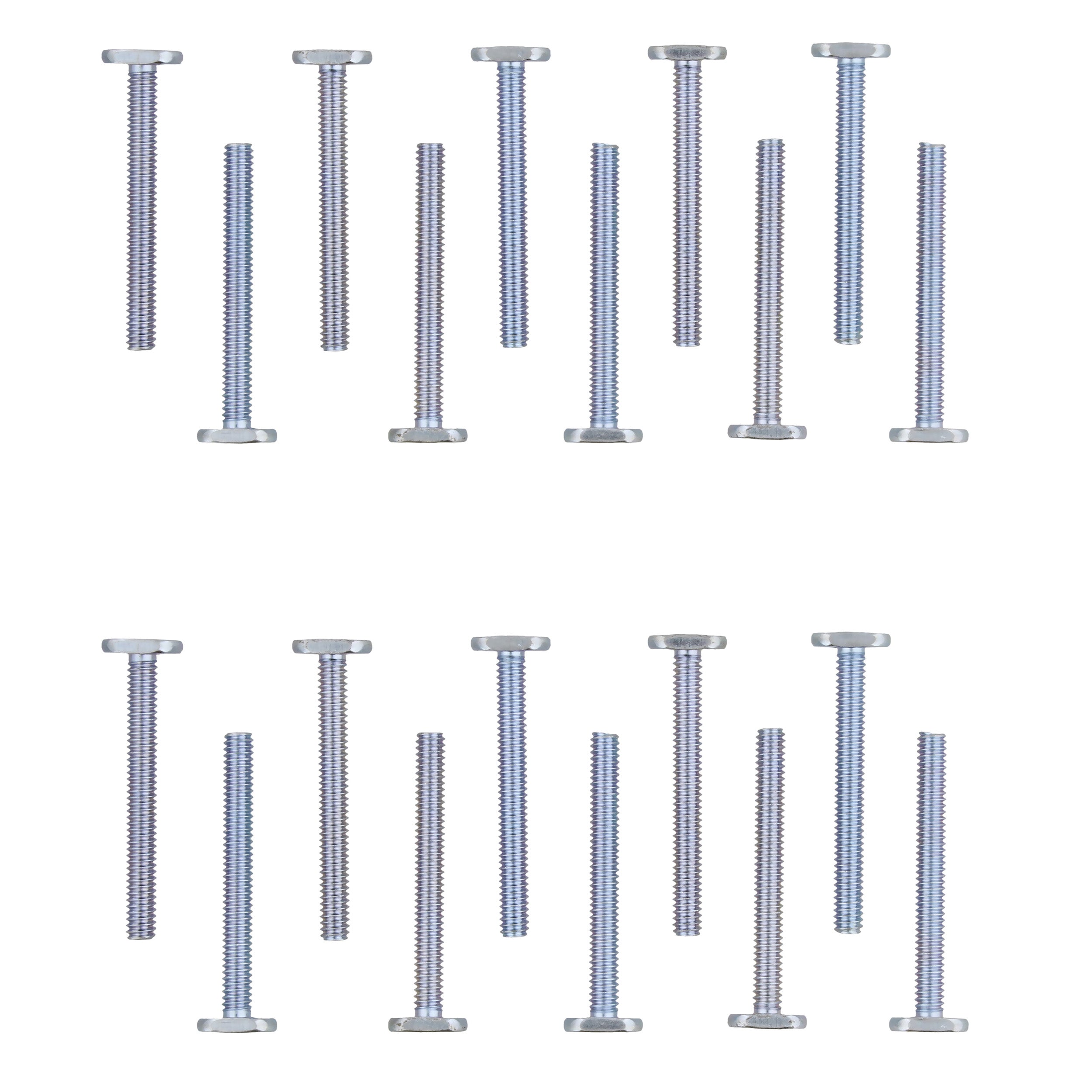 Tee Bolt Set – 20 Pack T Bolts for Woodworking, T Track Bolts ...