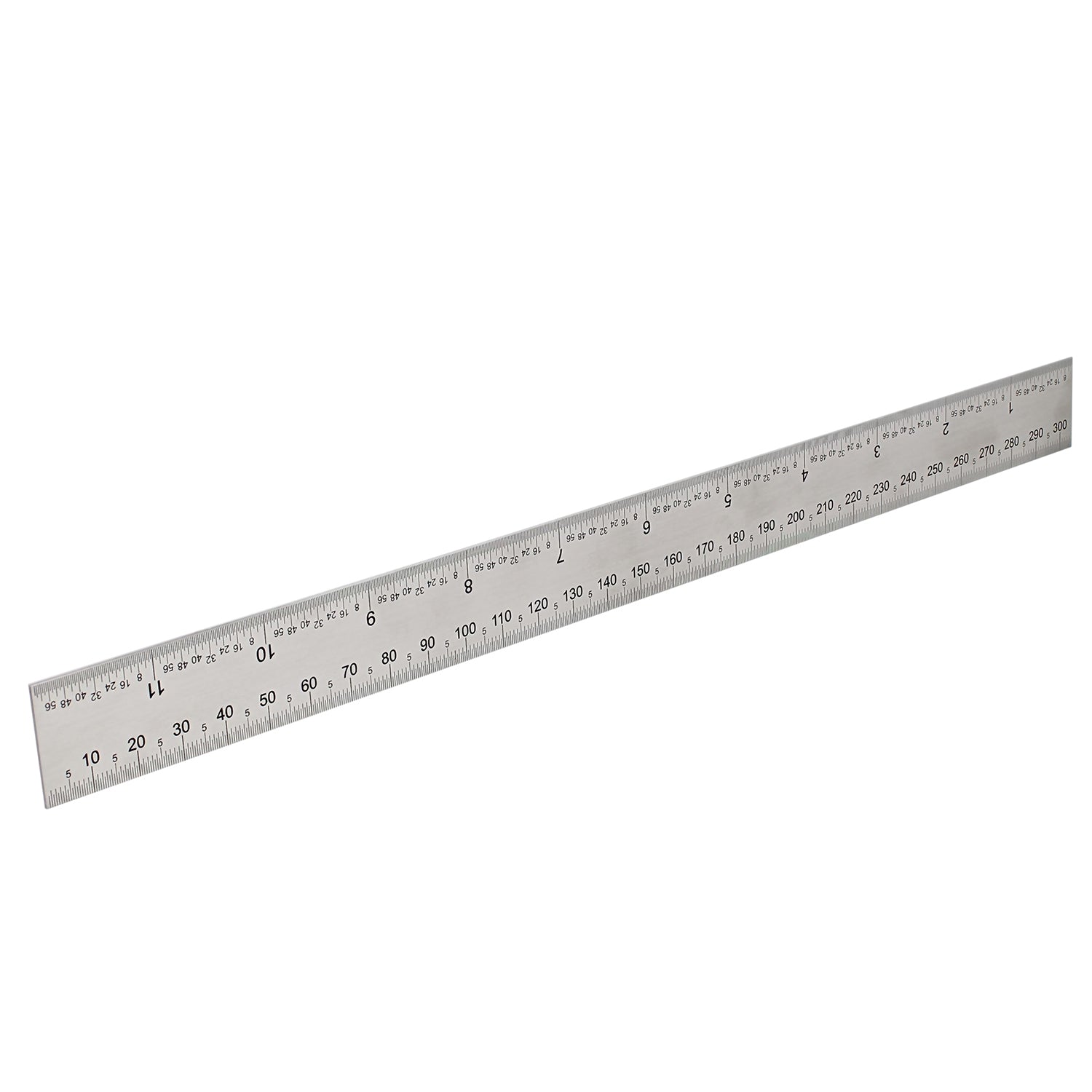 Machinist Ruler 12in Metric and SAE Stainless Steel Engineering Ruler ...